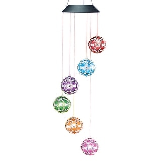 Sparkling Colorful Solar Balls Outdoor Garden Mobile - NO SIZE - Bed ...