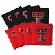 Texas Tech Red Raiders NCAA Dual Sided Pro Stop & Slide Cornhole Bags ...