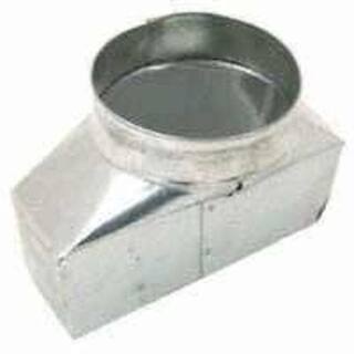 Gray Metal 12X4X6-110R Register Boot, 12" x 4" - Bed Bath & Beyond ...