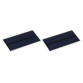Mini Solar Panel Cell 5V 200mA 1W 130mm x 60mm for DIY Project Pack of ...
