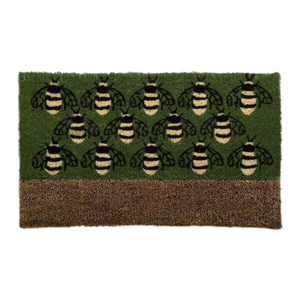 1'6"x2'6" Busy Bees Boot Scrape Bumble Bee Rectangle Indoor and Outdoor ...