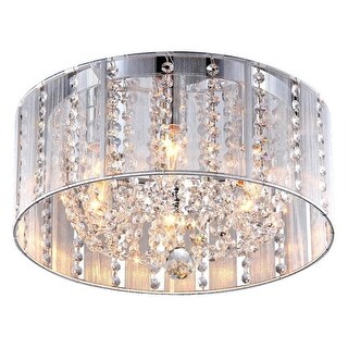 Addison Crystal Flush Mount Ceiling Light - Bed Bath & Beyond - 37641534