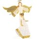 5.2 Ft Christmas Pre-Lit Angel With Halo, Christmas Decorations - White ...