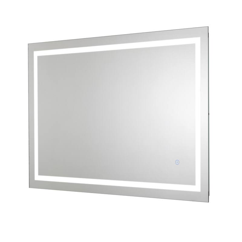 Croydex Claremore Illuminated Vanity Wall Mirror with Touch LED Lights ...