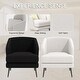 Grondin Mid-Century Modern Style Upholstered Accent Barrel Chair with ...