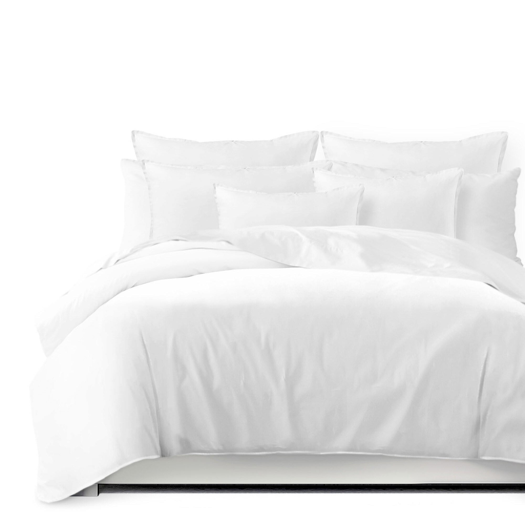 Everleigh White Duvet Cover Set - On Sale - Bed Bath & Beyond - 39306335