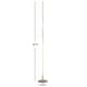 Iris 63.75" LED Integrated Floor Lamp, Chrome by JONATHAN Y - Bed Bath ...