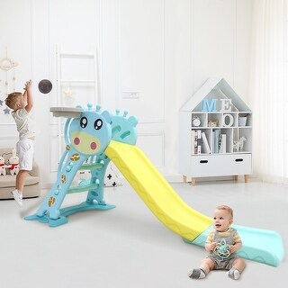 Children's Slide Indoor Home Multi-Function Combination Folding Toys ...