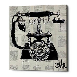 Epic Graffiti 'Ring Ring' by Loui Jover, Canvas Wall Art - Bed Bath ...