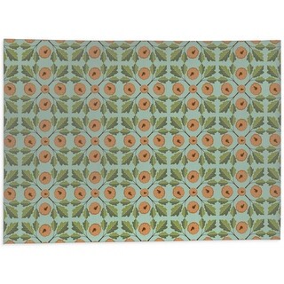 PUMPKIN TILE JADE Kitchen Mat By Kavka Designs - Bed Bath & Beyond ...