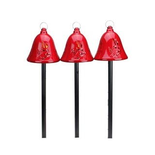 Mr. Christmas Motion Activated Musical Bell Shaped Pathway Markers ...