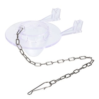 Toilet Stopper Flapper, Fit 2" Flush Valve Toilet, Transparent - Bed ...