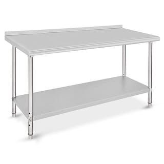 Stainless Steel Worktable, Commercial Workstation - Bed Bath & Beyond ...