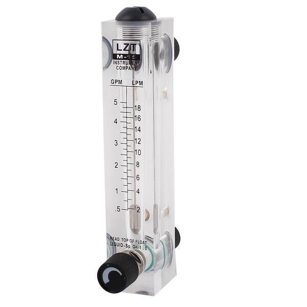 LZT M-15 1/2BSP 21mm Thread Water Liquid Flow Measuring Panel Type ...
