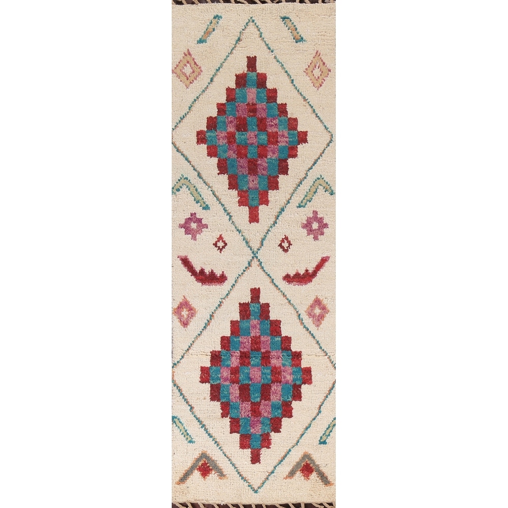 Runner, Tribal, Hand-Knotted Rugs - Bed Bath & Beyond