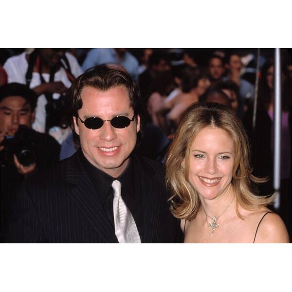 John Travolta And Kelly Preston At Premiere Of Swordfish Ny 5112001 By ...