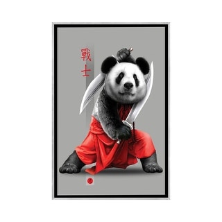 iCanvas "Panda Swords" by Adam Lawless Framed - Bed Bath & Beyond ...