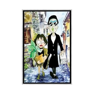 iCanvas "Rick And Morty Leon The Professional" by Kyle Willis Framed ...