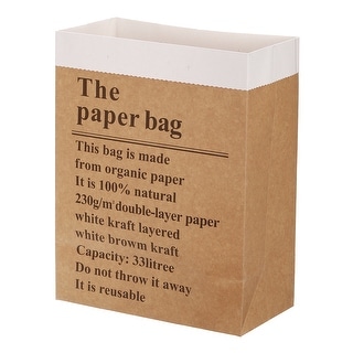 25x13x32cm Paper Bag without Handle, 6 Pack Flower Bouquet Packaging ...