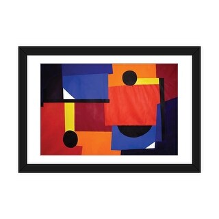 iCanvas "Circle Takes Square" by Laura Welshans - Bed Bath & Beyond ...