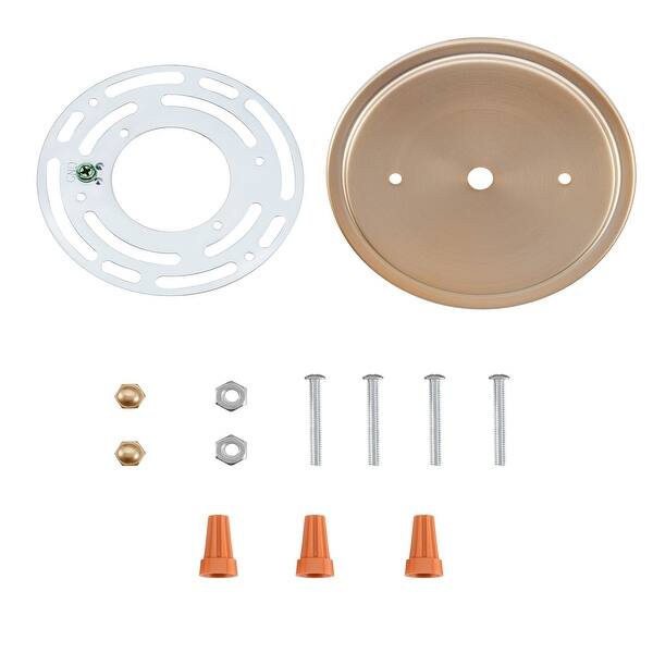Aspen Creative Canopy Kit Chandelier & Light Fixture Accessories, Warm ...