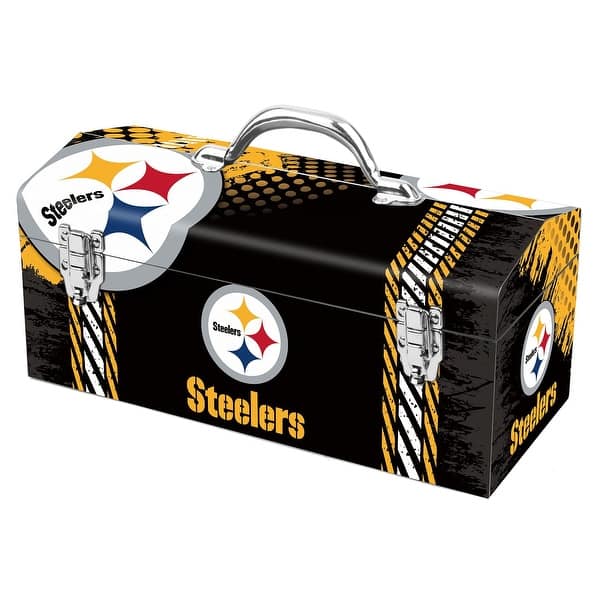 Sainty International 79-324 Pittsburgh Steelers Art Deco Tool Box - Bed ...
