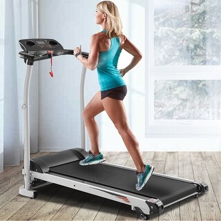 Merax Folding Electric Motorized Power Treadmill - Bed Bath & Beyond ...