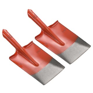 2Pcs 14"x6" Deep Digging Shovel Garden Hand Shovel Steel Fireplace ...