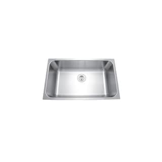 Mirabelle MIRUC309 30" Single Basin Stainless Steel Kitchen Sink ...