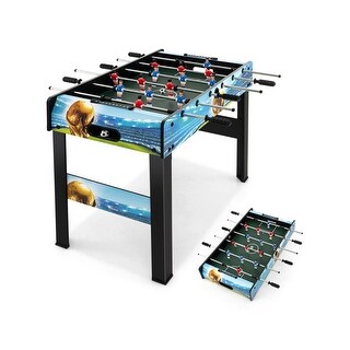 37 Inch Mini Foosball Table with Score Keeper and Removable Legs - 37 ...