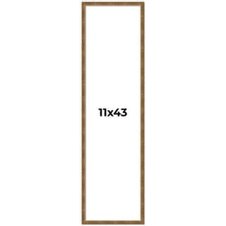 11x43 Frame Gold Picture Frame - Complete Modern Photo Frame Includes ...