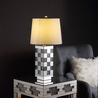 Table Lamp, Mirrored & Faux Diamonds - Bed Bath & Beyond - 37496566