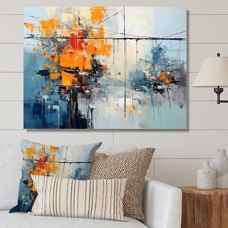 Designart "Desert Sands Abstract" Modern Wall Art Prints - Bed Bath ...