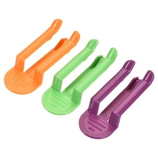 Garbage Bag Clips Trash Bag Clips Clamp Green Purple Orange 12in3 Set ...