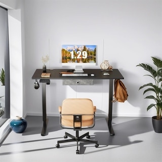 Electric Standing Desk w/Drawer Adjustable Desk Ergonomic Rising Desk ...