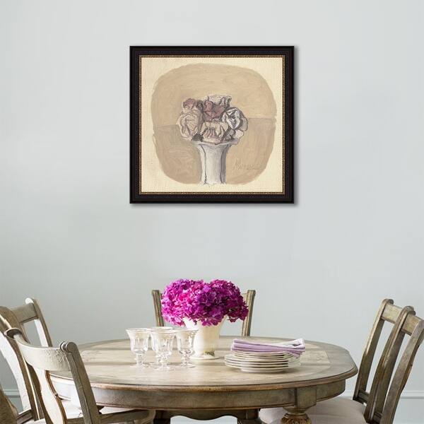 Fiori (Flowers) by Giorgio Morandi Giclee Print Oil Painting Black ...