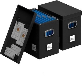 Portable File Box with Lid(14 x 9.3 x 10.9 inches) - Bed Bath & Beyond ...