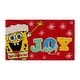 Licensed Nickelodeon SpongeBob SquarePants Santa Hat Joy Coir Door Mats ...