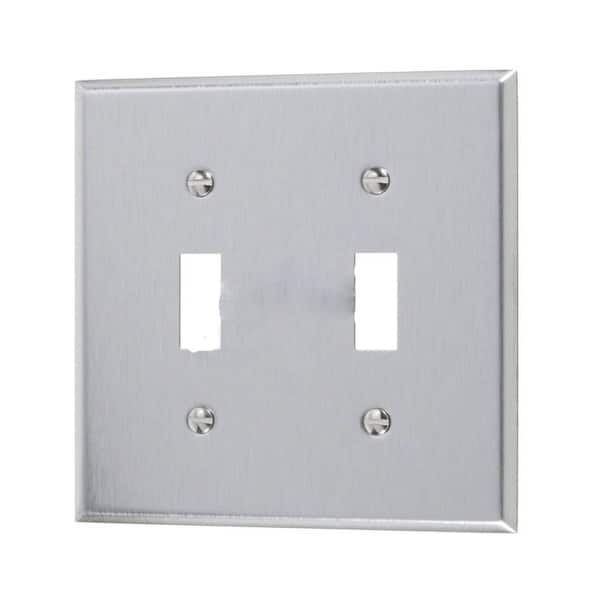 Rectangle Stainless Steel Electrical Switch Plate Stainless Steel ...