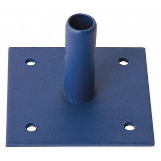 Metaltech Base Plate,6"L,Steel,4-1/2"H M-MBBF - 1 Each - Bed Bath ...
