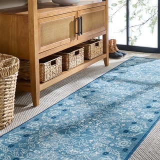 Martha Stewart Gaelle Machine Washable & Slip Resistant Rug - Bed Bath ...