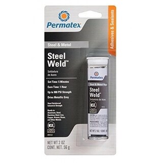 Permatex 84332 Steel Weld Epoxy Stick, 2 Oz Permatex 84332 Steel Weld ...