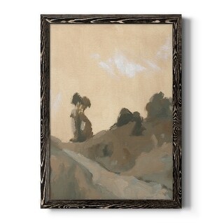 Hillside Walking Path VI Premium Framed Canvas - Ready to Hang - Bed ...