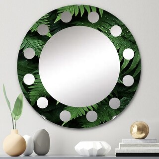 Designart "Ferns Enchanting Ferns I" Floral & Botanical Modern Wall ...