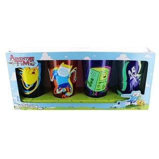 Adventure Time Masquerade Party 16oz Pint Glass 4-Pack - Multi - Bed ...