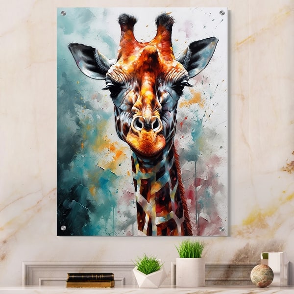 acrylic giraffe