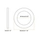 Flat Washer, Brass Ring Flat Washers Metal Sealing Gasket Ring for ...