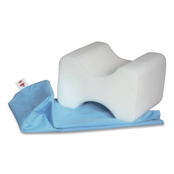 Leg Spacer Standard, 10 x 6 x 8, White with Slip-On Blue Cover - Bed ...