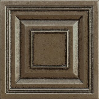 Bronze Custom Metal Insert Accent Decor Tile 2x2 (8 pack) - Bed Bath ...