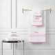 Juicy Couture Neon Border Bath Towels 6-Piece 2 Bath towels 2 Hand ...